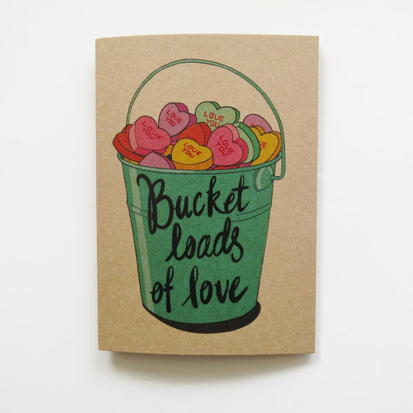 Bucket loads of love | NZ Greeting Cards | Natty – natty